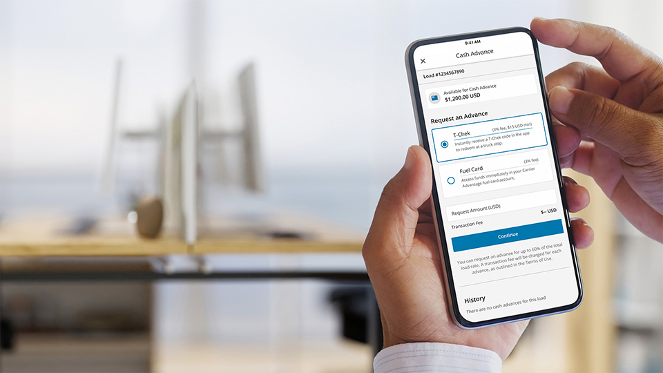 Get a Cash Advance in Navisphere Carrier | C.H. Robinson
